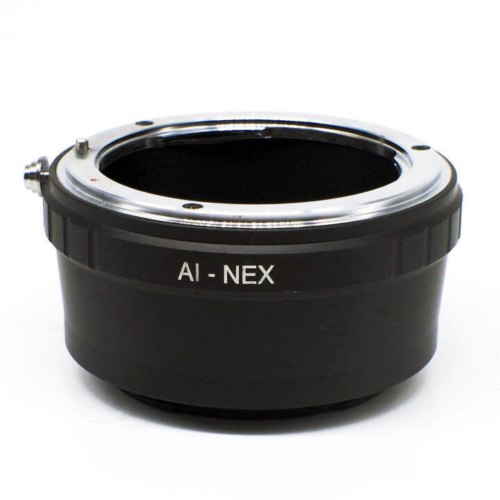 Ai-NEX Adapter สำหรับ Nikon F Mount Ai D เลนส์ E Mount กล้อง A6000 A7 ...