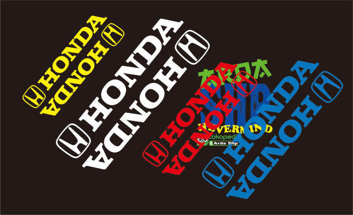Sticker Cutting Honda Logo Mobil/motor | Lazada Indonesia