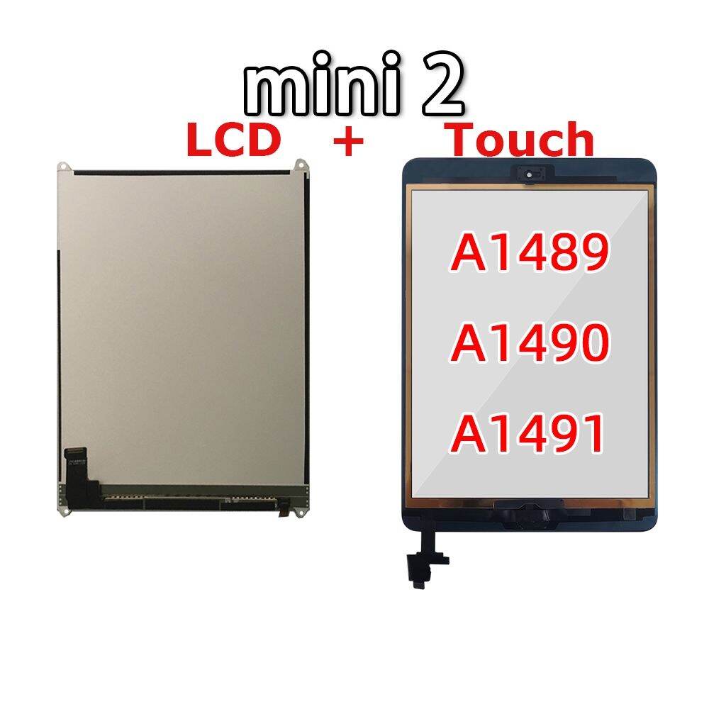 ใหม่ LCD และ Touch สำหรับ APPLE iPad Mini 1 2 3 Mini1 Mini2 Mini3 A1432 ...