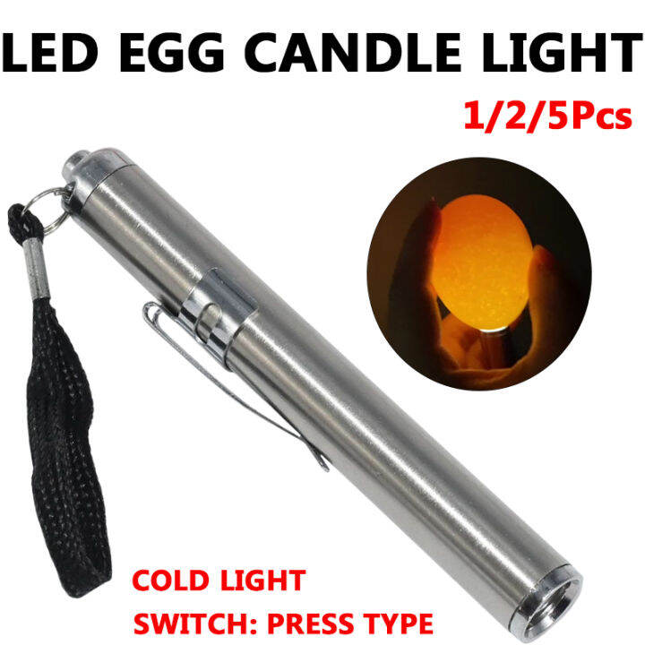 Egg Candle Light LED Super Cold Egg Candling Lamp Incubator Chicken ...