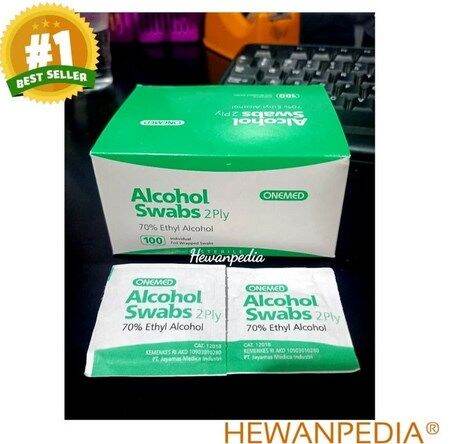 ALCOHOL SWAB ONEMED 1 Lembar HEWANPEDIA - Tisu Anti Virus Kuman Tisu ...