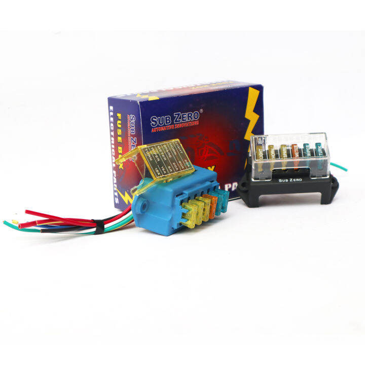 Fuse Box Plug-in 6 Terminal Slots (with 6 Fuse) -1PC | Lazada PH