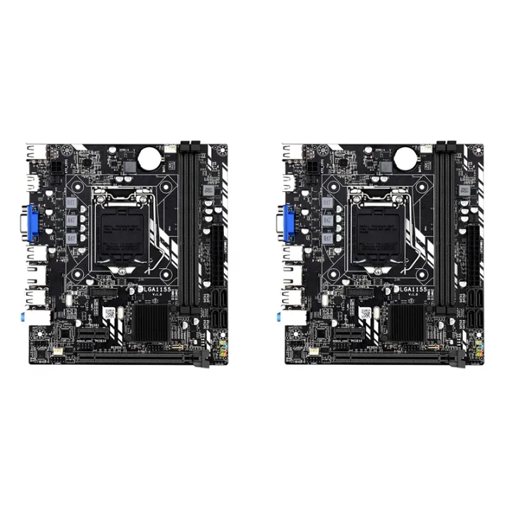 2X LGA 1155 Motherboard for Intel Core I7 / I5 / I3 / Pentium / Celeron ...