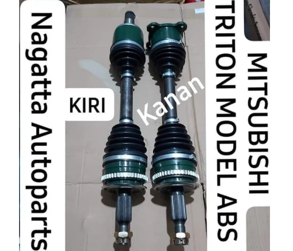 DRIVE SHAFT assy AS RODA komplit MITSUBISHI TRITON ABS KIRI atau KANAN ...