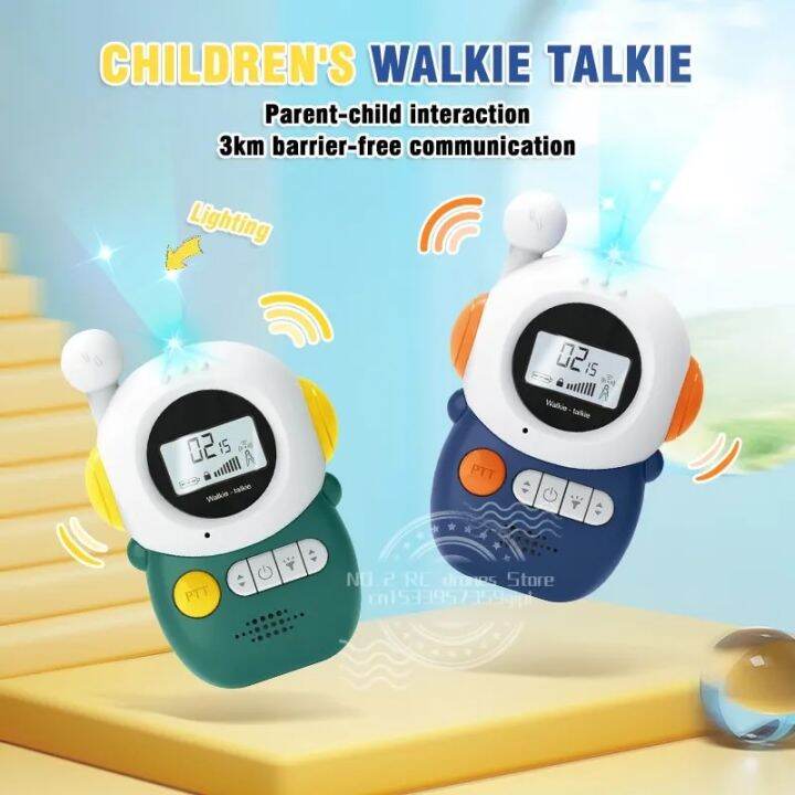 Walkie-Talkie 3Km Accessible Children's Funny Cartoon Children Toy With ...
