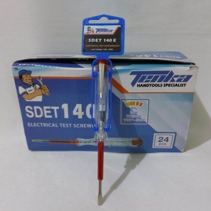 Tenka Tespen Merah SDET 140E - Tespen Listrik 100v 500v | Lazada Indonesia