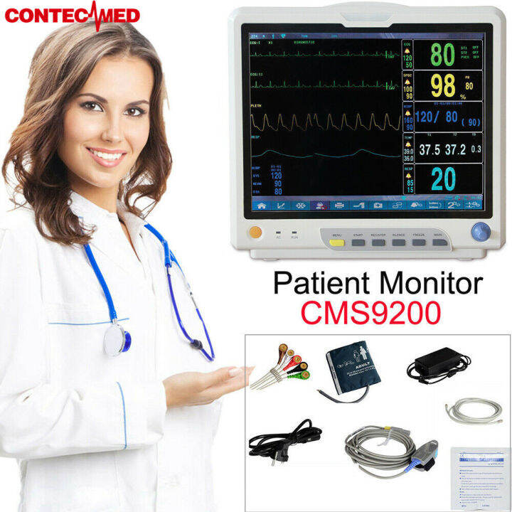 CONTECMED CMS9200 15 Inch ICU Patient monitor 6 Parameters Vital signs ...
