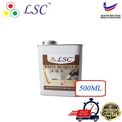 LSC 500ML Paint Remover for Wood and Metal (100% Buatan Malaysia ...