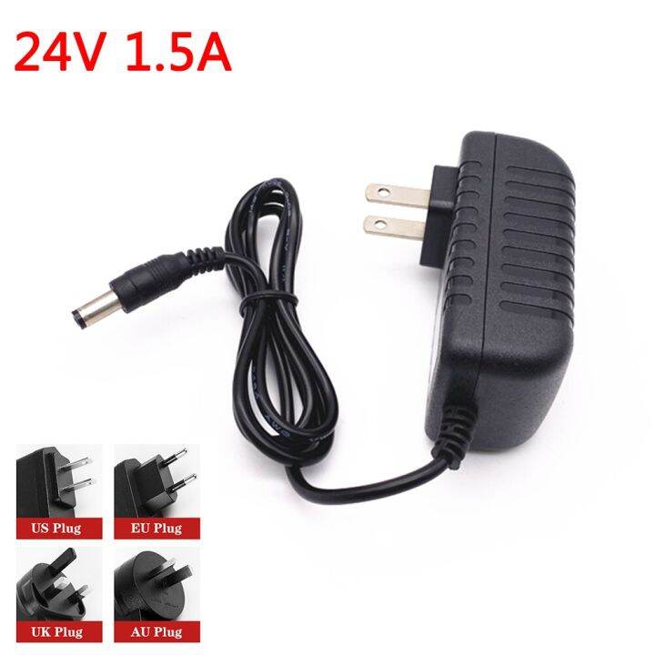 24 V 24 Volt Universal Power Supply Adapter AC DC 24V 1.5A Adaptor Switching 5.5*2.1Mm | Lazada PH