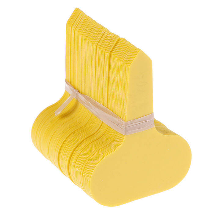 HONG Oderous Zhantong 100 ชิ้น 5*7 เซนติเมตรโรงงานพลาสติก T-ประเภทแท็กเครื่องหมายการ์เด้นเนอสเซอ ...