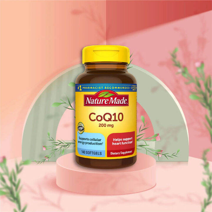 Nature Made CoQ10 200 mg 140 Softgels | Lazada PH