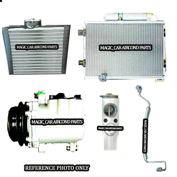 PERODUA VIVA ELITE COOLING COIL EVAPORATOR / CONDENSER / COMPRESSOR ...