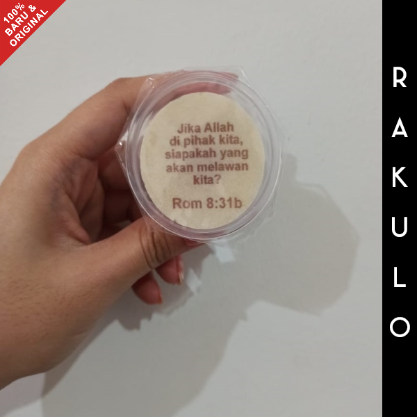 Anggur Perjamuan Kudus Cup dan Hosti Besar 5 cm Roti Ayat Kemasan ...