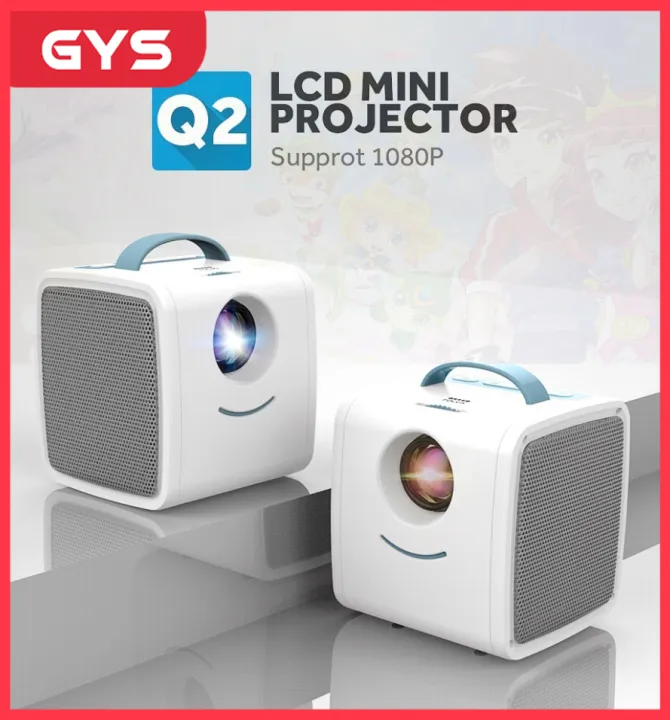 Q2 Mini Projector Full HD Support LED Projectors Smart Home Theater ...