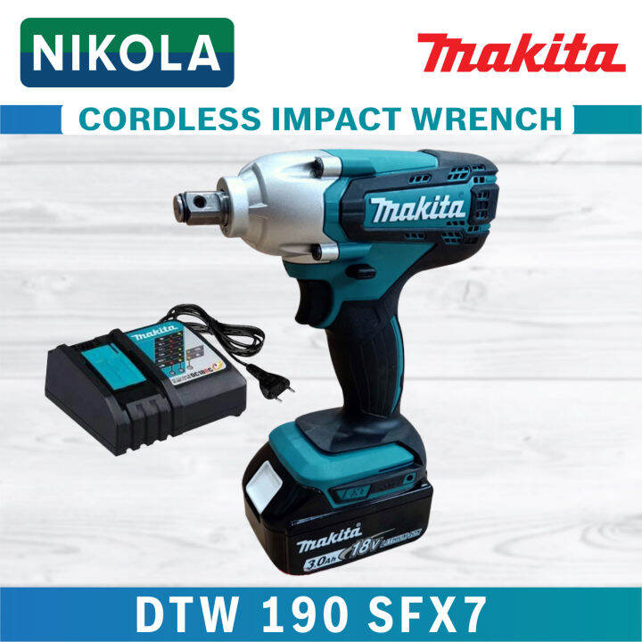 MAKITA DTW 190 SFX7 DTW190 Cordless Mesin Buka Baut Baterai | Lazada Indonesia