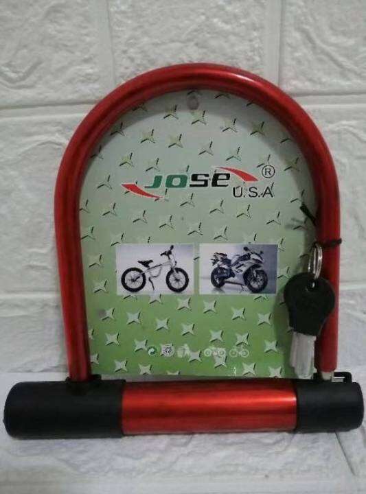 JOSE Stainless Steel Multi Functional Bicycle Lock Motorcycle Lock ...