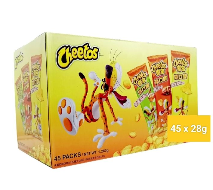 Cheetos Assorted Flavors 45 x 28g | Lazada PH