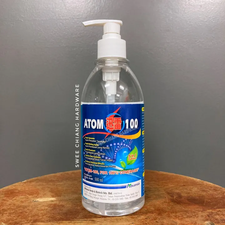 ADVANSIA Atom100 迅雷 500ml Adjuvant / Spreading / Surfactant / Wetting Agent for agriculture ...