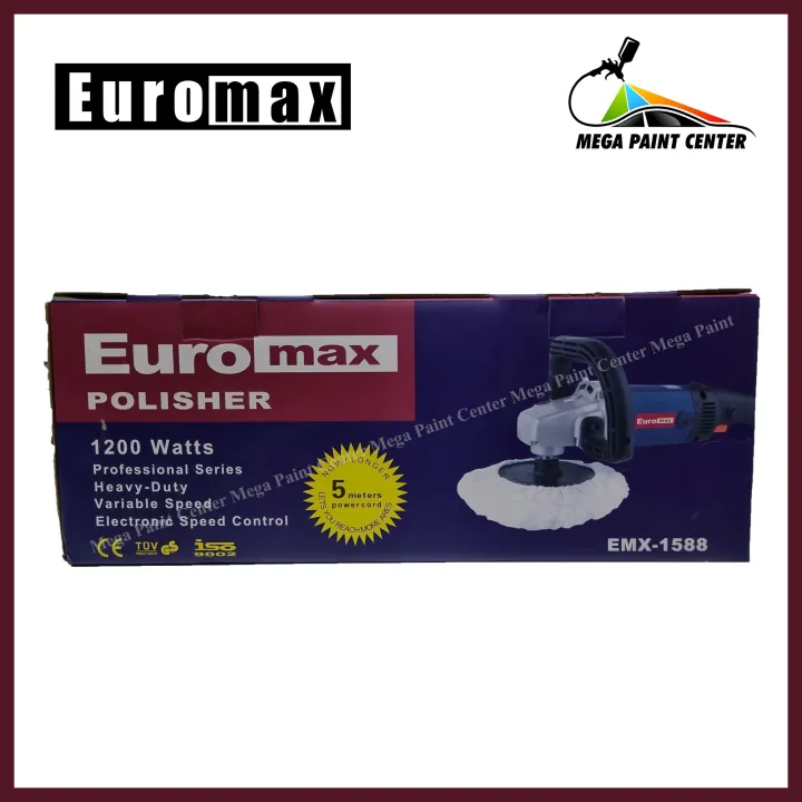 Euromax Polisher 1200W EMX-1588 | Lazada PH