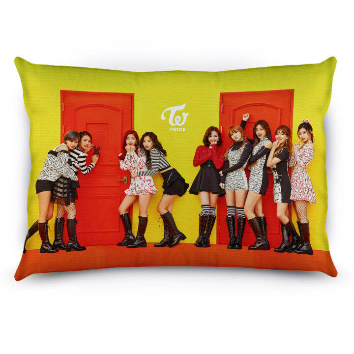 Twice merchandise kpop merch pillow 13" X 18" design P2 31 Nayeon, Jeongyeon, Momo, Sana, Jihyo ...