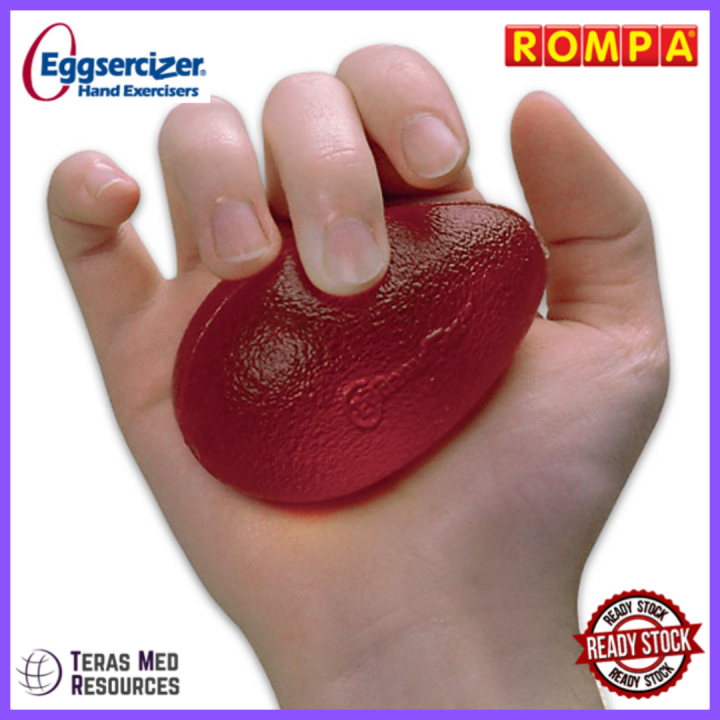 EGG HAND THERAPY EXERCISE EGGSERCIZER® SILICONE HAND GRIP (MADE IN UK ...