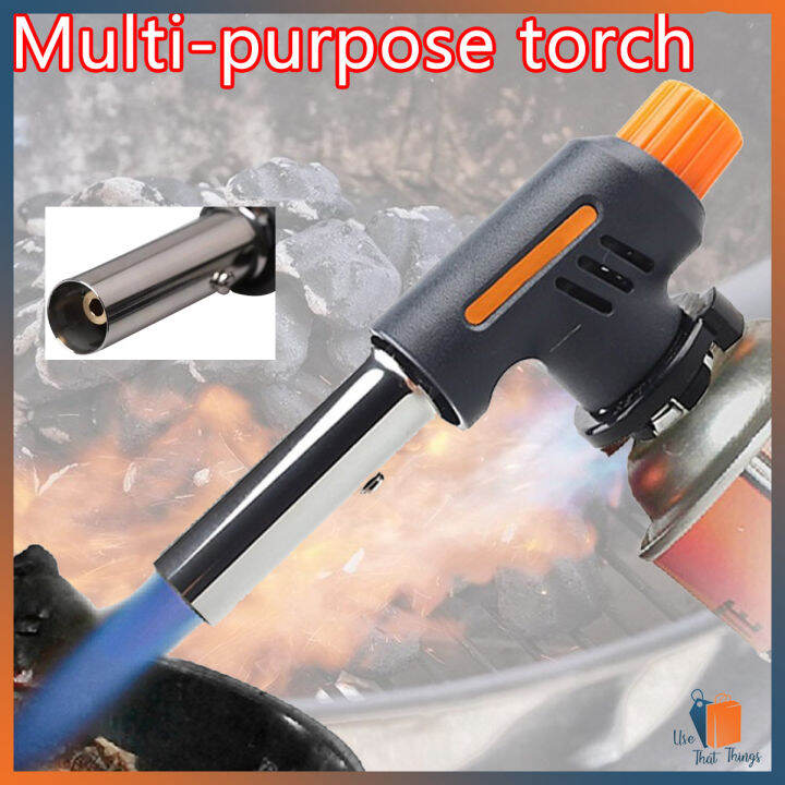Torch Multi Purpose BBQ Lighter Automatic Piezo Ignition Butane Gas ...