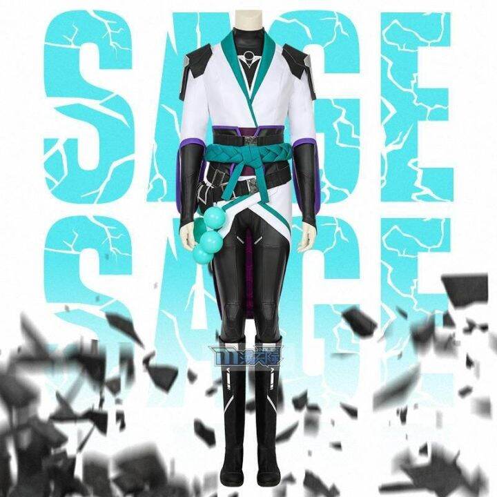 Valorant game cos sage with the same cosplay costume female full set ...