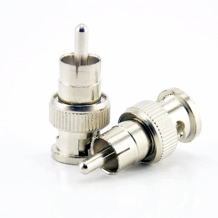RCA Male To BNC Connector Male Adapter For CCTV Surveillance Ip Camera ...