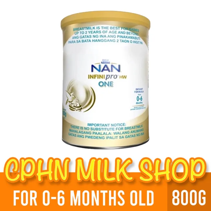 NAN INFINIPRO HW One 800g 0-6 Months Old Infant Formula | Lazada PH