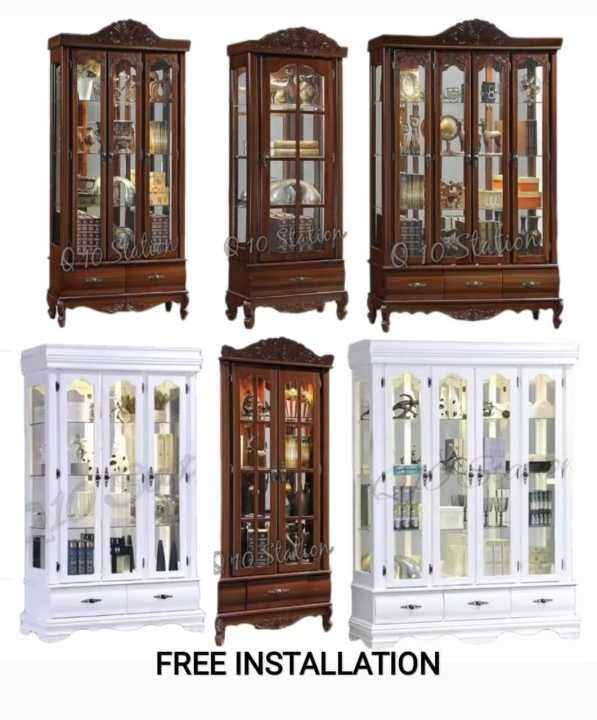 Q 10 - (8 Options) Hall Cabinet / Hall Display Cabinet / Tall Display ...