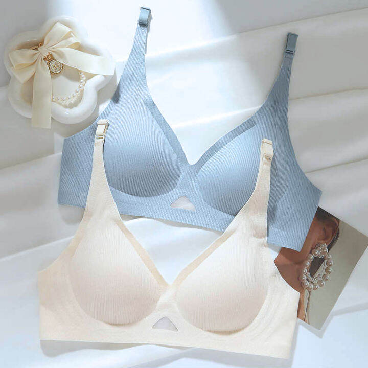 Umiwear Suji Bra Cotton Version Japanese SUJI Bra Push up Seamless Bra ...