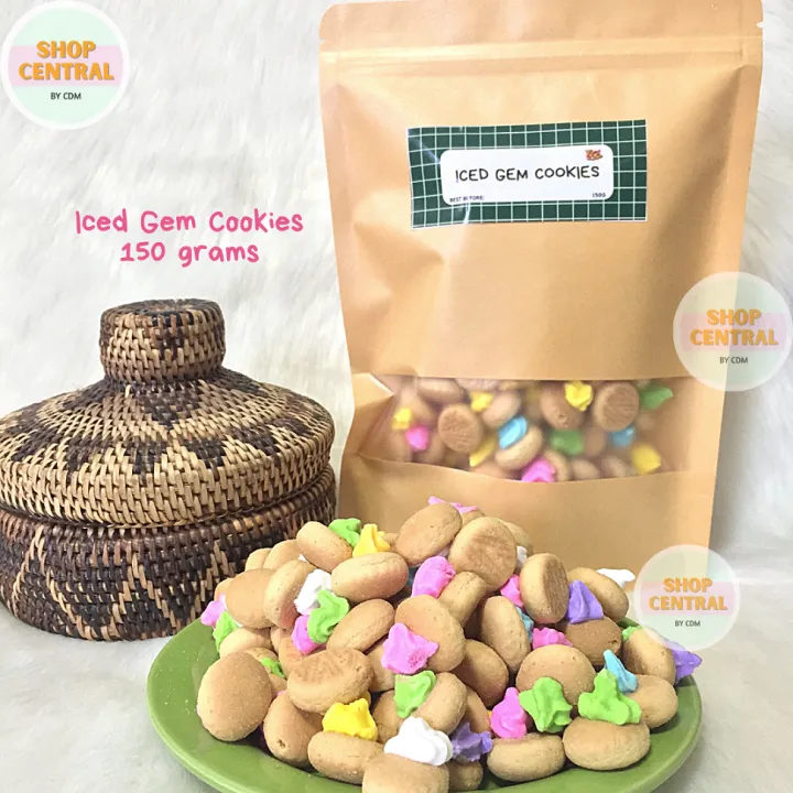 ShopCentral by CDM Iced Gems Cookies - Yummy Sweets pasalubong Snack ...