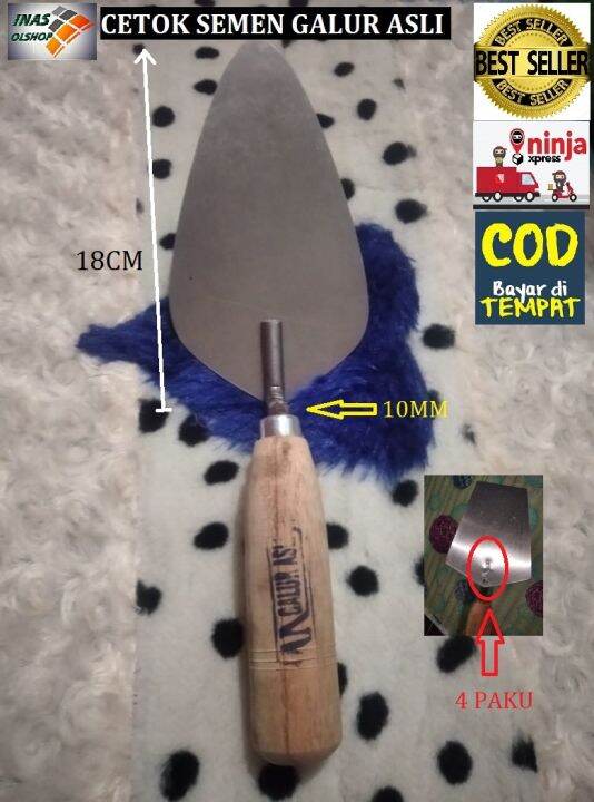 CETOK LANCIP 18CM GALUR ASLI PAKU 4 | Lazada Indonesia