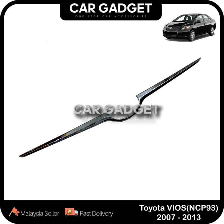 Toyota Vios Front Grill Chrome Lining Front Grill Grille Chrome Trim ...