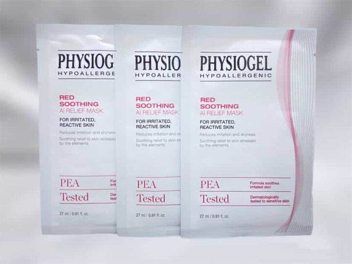 PHYSIOGEL RED SOOTHING AI RELIEF MASK ฟิสิโอเจล เรด ซูทติ้ง เอไอ รีลีฟ มาสค์ ขนาด 27 ml | Lazada ...
