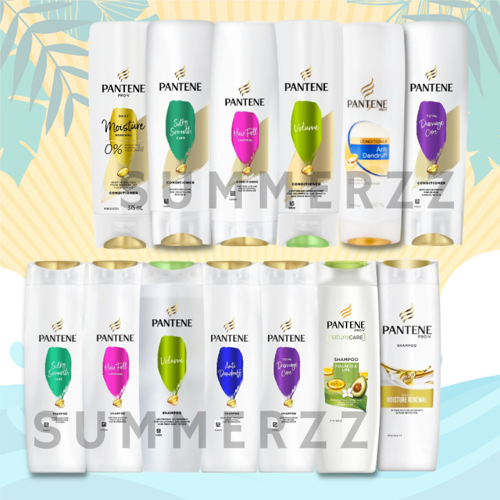 New Pantene Hair Shampoo 320ml 480ml Conditioner 320ml | Lazada