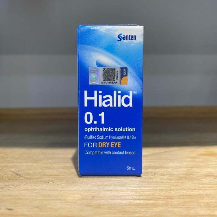 Hialid 0.1 For Dry Eye 5ml | Lazada