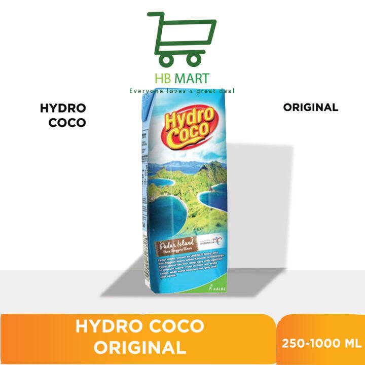 KHUSUS Hydro Coco Original 250ml Air Kelapa Hydrococo 1 Dus Isi 24 PCS ...