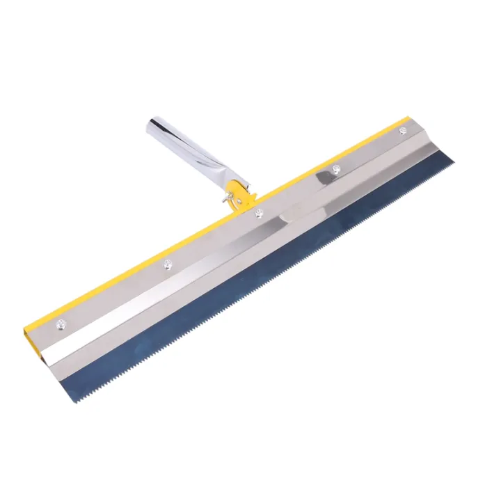 Stainless Steel Notched Squeegee Epoxy Cement Painting Coating Self ...