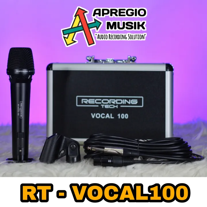 Recording Tech RT Vocal 100 Vocal100 Professional Dynamic Mic | Lazada ...
