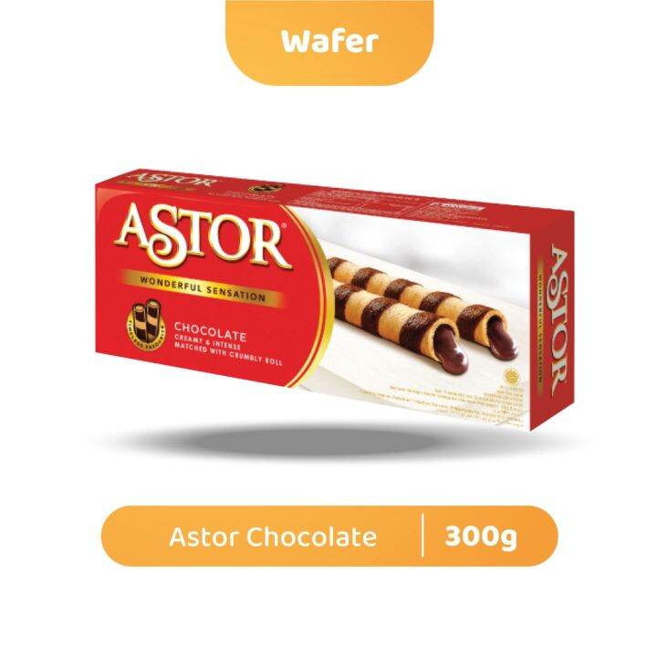 AJ02 Astor Wafer Stick Double Chocolate 150g | Lazada Indonesia