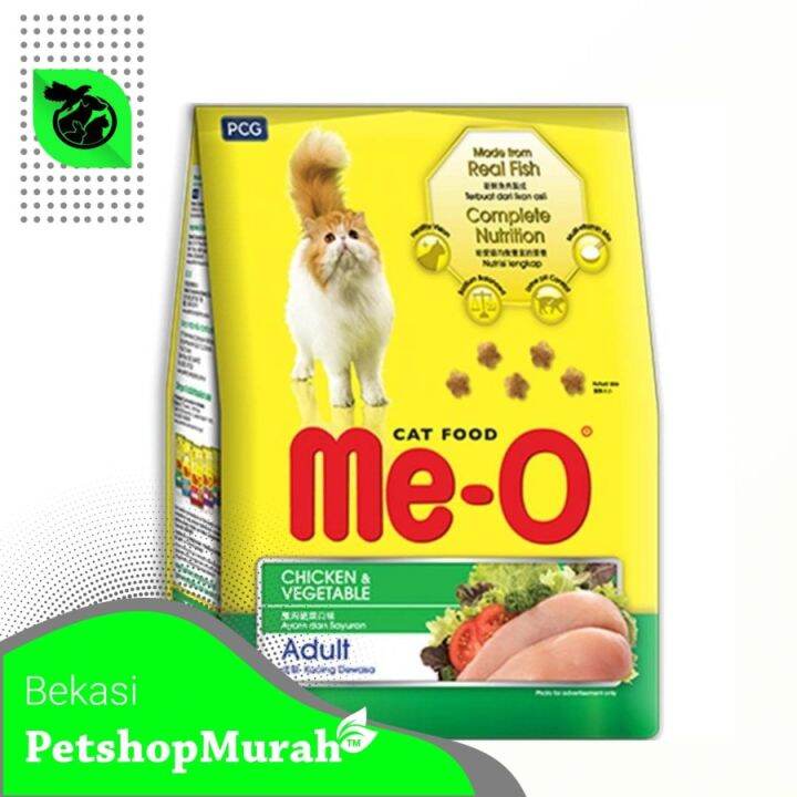 Makanan Kucing Kering Me-O Cat Food Me o Meo Chicken Vegetable 7 Kg ...