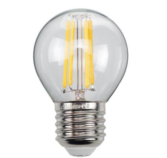 Lampu Filamen edison vintage LED Kuning Bohlam Cafe G45 st64 4watt ...