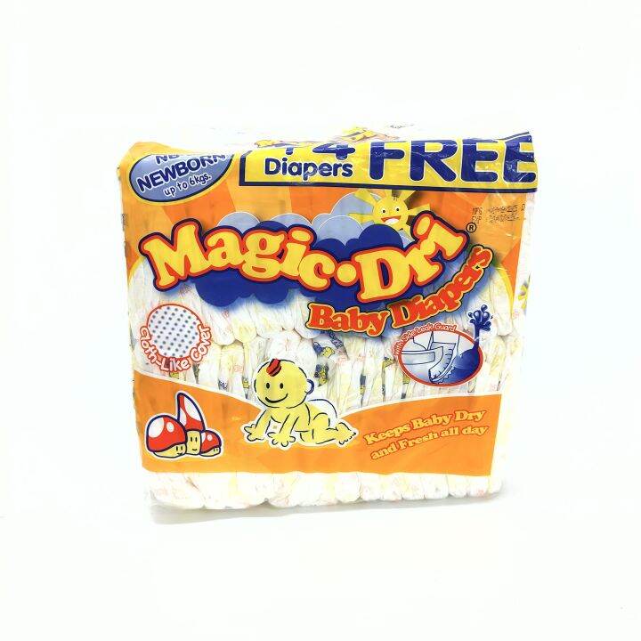 Magic-Dri Baby Diaper New Born to Small 30's | Lazada PH