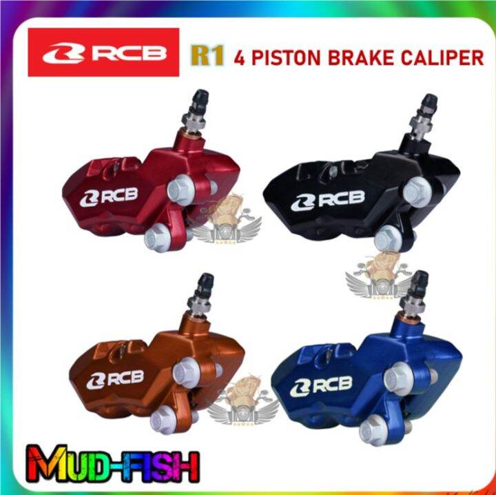RCB R1 SERIES RACING PERFORMANCE BRAKE CALIPER (4 PISTON) | Lazada