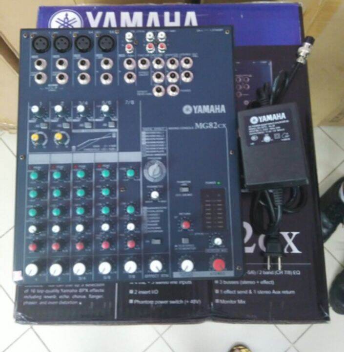 MIXER AUDIO YAMAHA MG 82 CX /MG82CX (8 CHANNEL) | Lazada Indonesia