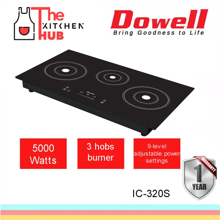 Dowell IC-320S 3 Hobs Induction Cooker | Lazada PH