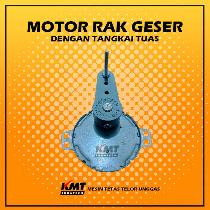 Motor Dinamo dengan Tangkai Tuas untuk Mesin Tetas Rak Geser | Lazada ...