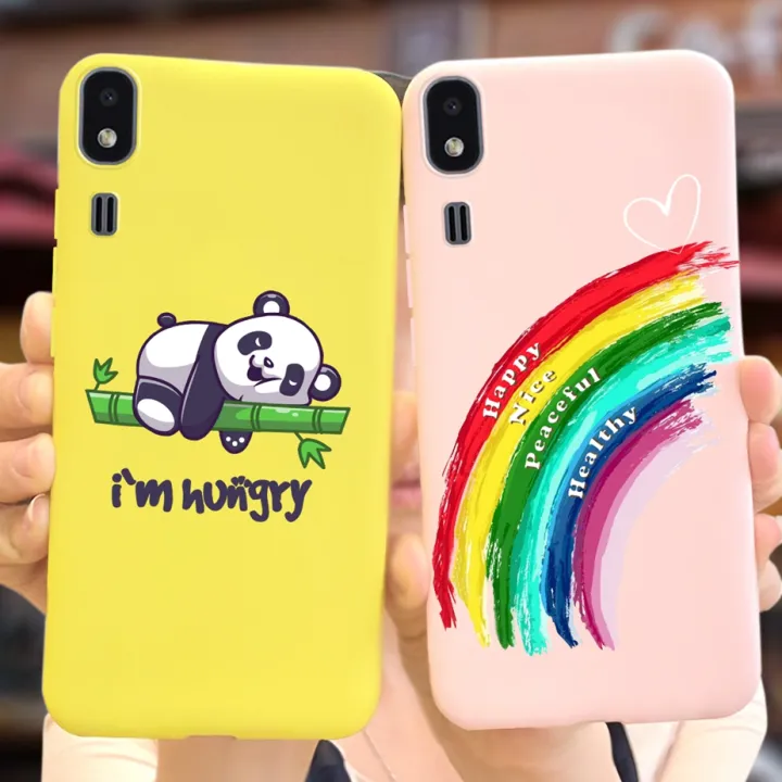 สำหรับ Samsung Galaxy A2 Core Case SM-A260F เคสลายการ์ตูนแพนด้าน่ารักเค ...