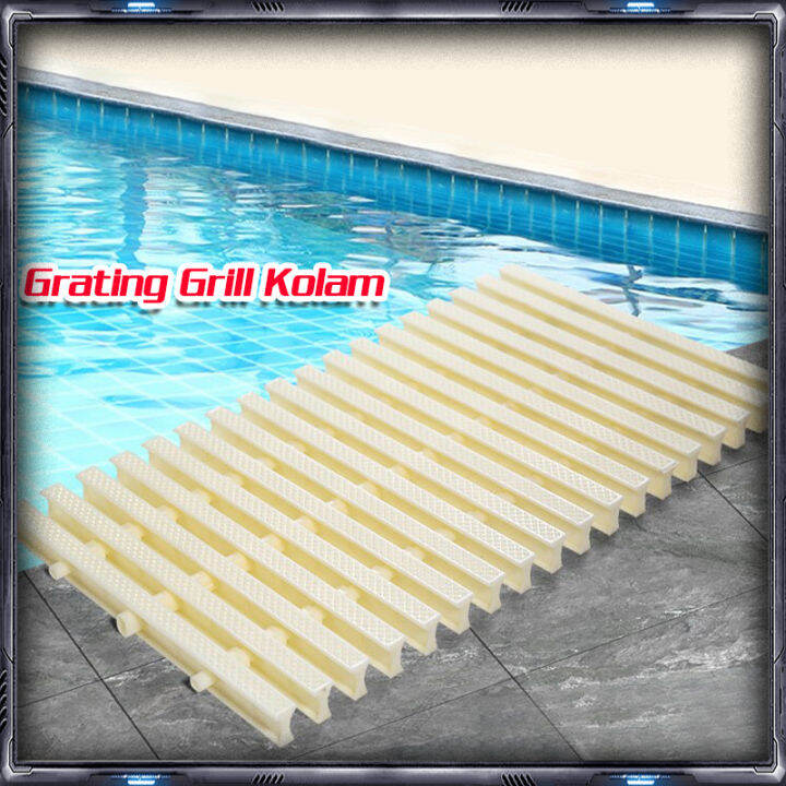 Gril Kolam Overflow Grill Grating Gutter Kolam Grill Overflow 100*25cm ...